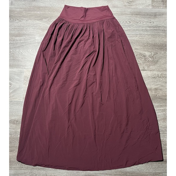 HALARA | Skirts | Halara Breezeful Flowy Maxi High Waisted 2 In Skirt ...